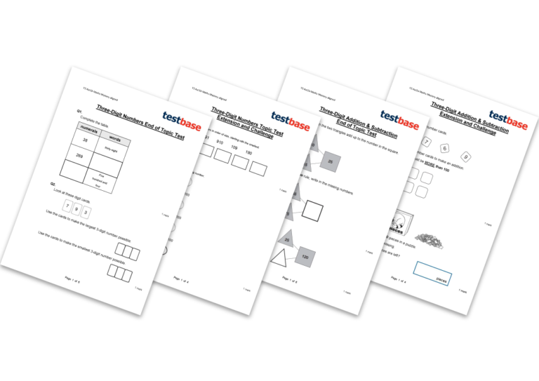 Topic Tests - White Rose and Maths Mastery aligned | Testbase